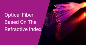Types Of Optical Fiber Based On The Refractive Index